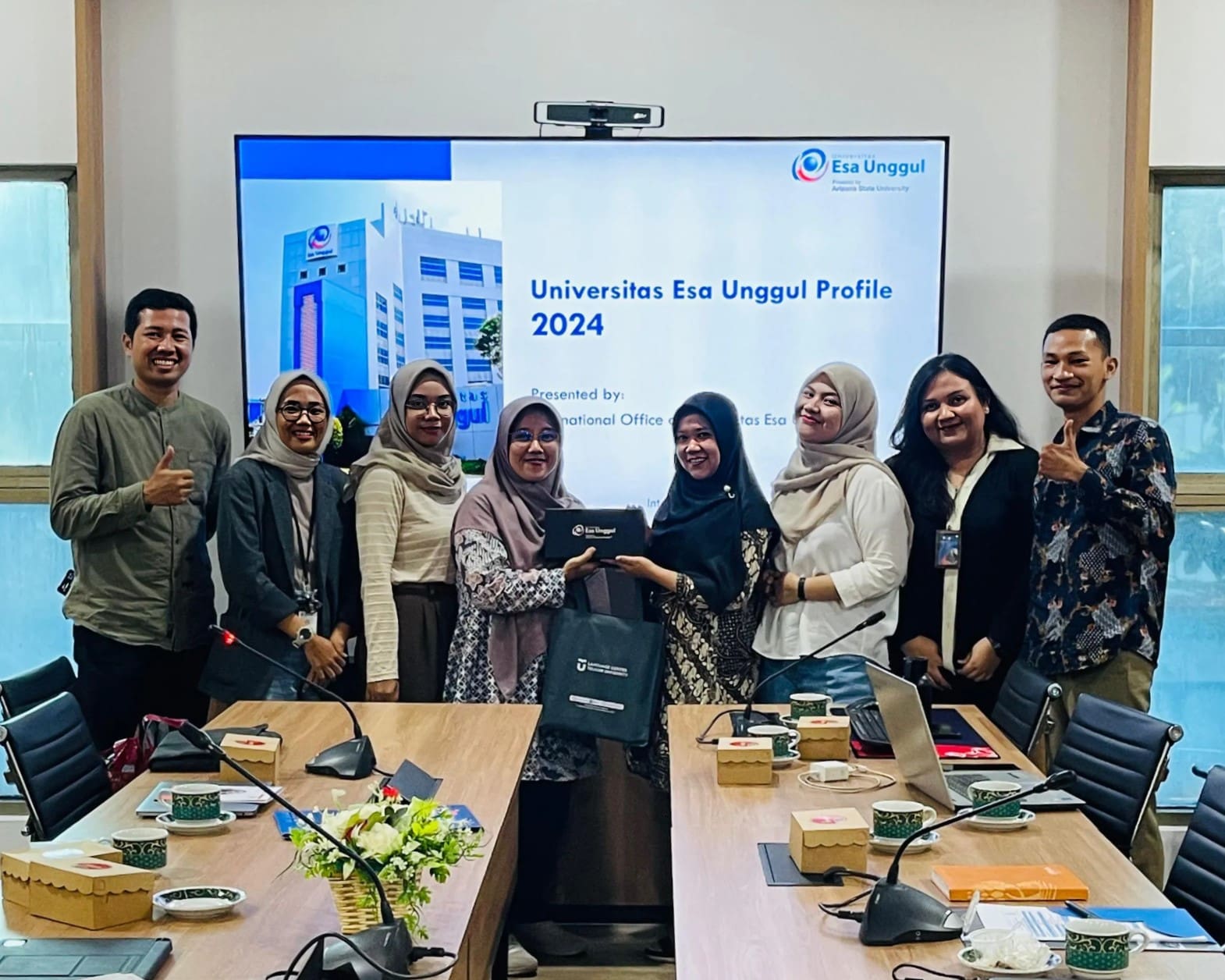 Kunjungan LaC ke Universitas Esa Unggul Kampus Jakarta